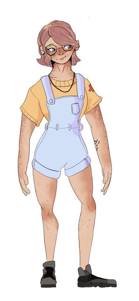 i finally updated cleo’s ref! swipe for the previous ref sheets!